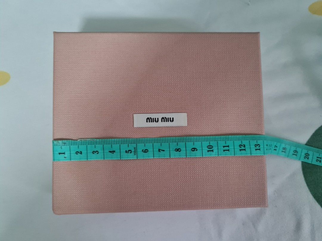 Miu Miu Purse Gift Box, Luxury, Accessories on Carousell