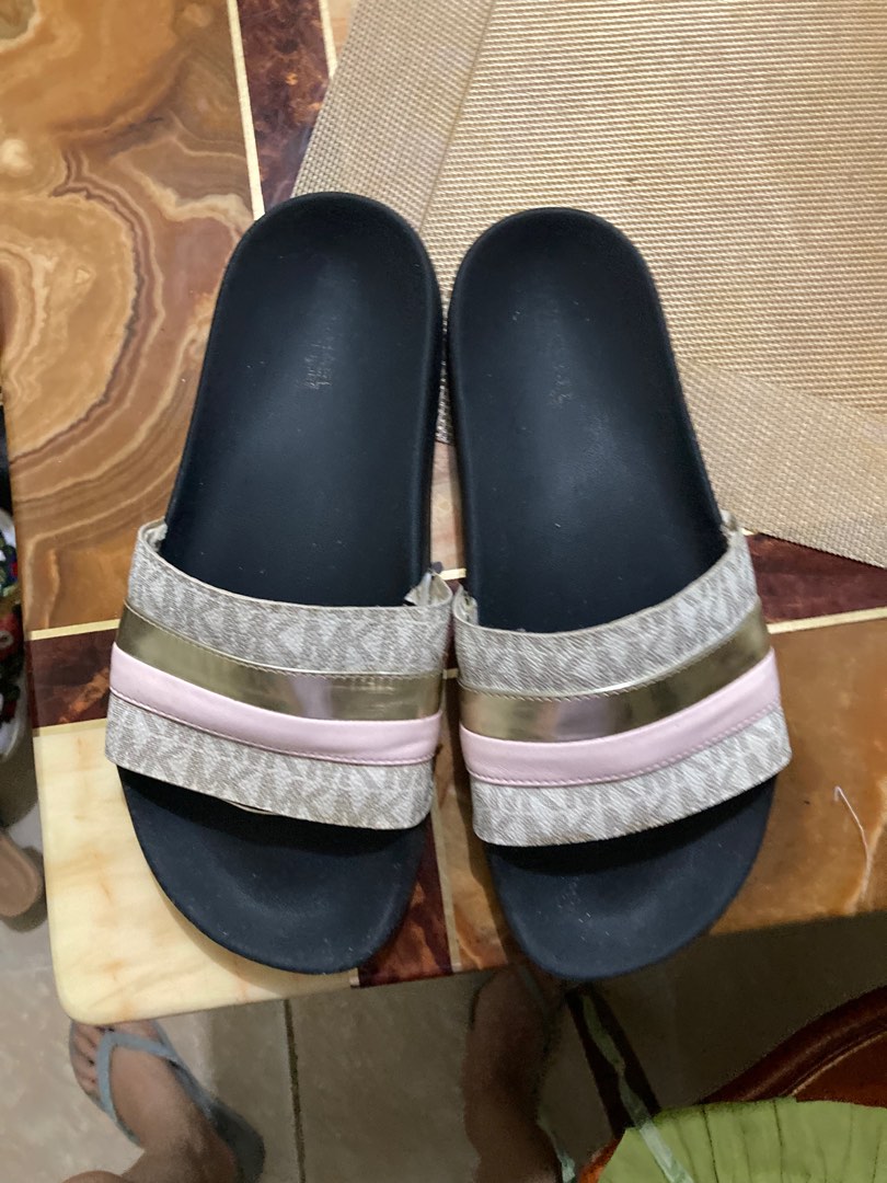MK original slide, Women's Fashion, Footwear, Slippers and slides on ...