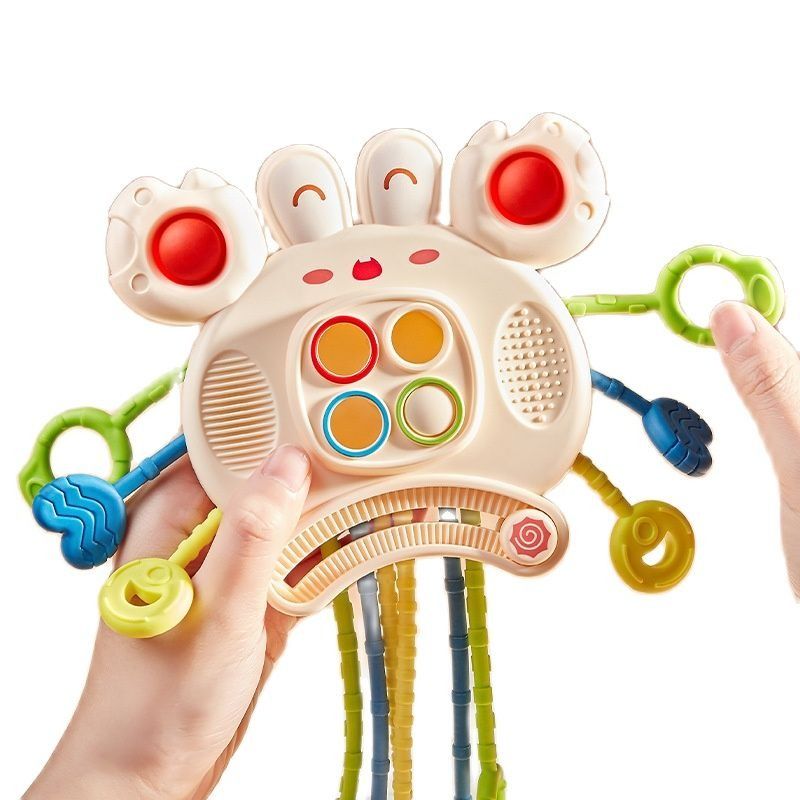 Montessori Sensory Development Baby Toys Pull String Finger Gr, 兒童＆孕婦用品 ...