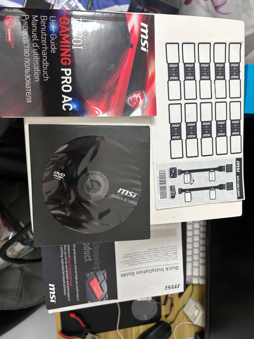 MSI Z170i Gaming Pro AC motherboard with i7 6700, Computers & Tech ...