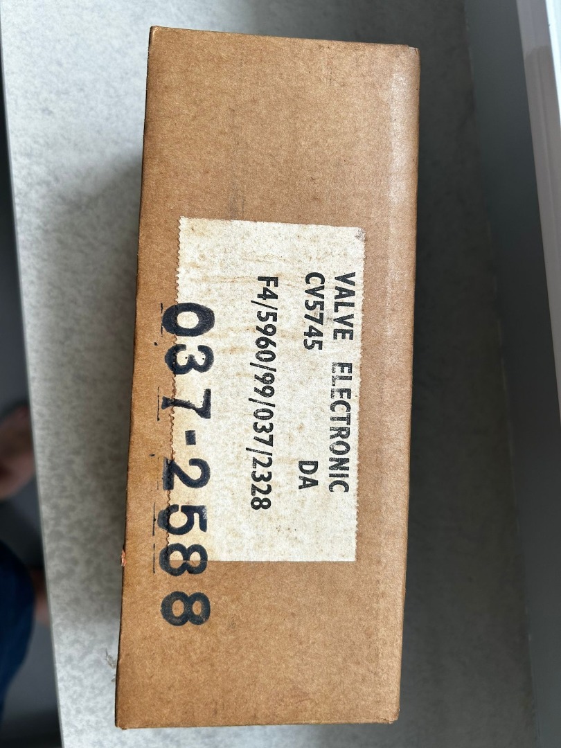 Mullard CV5745 tube, Audio, Soundbars, Speakers & Amplifiers on Carousell