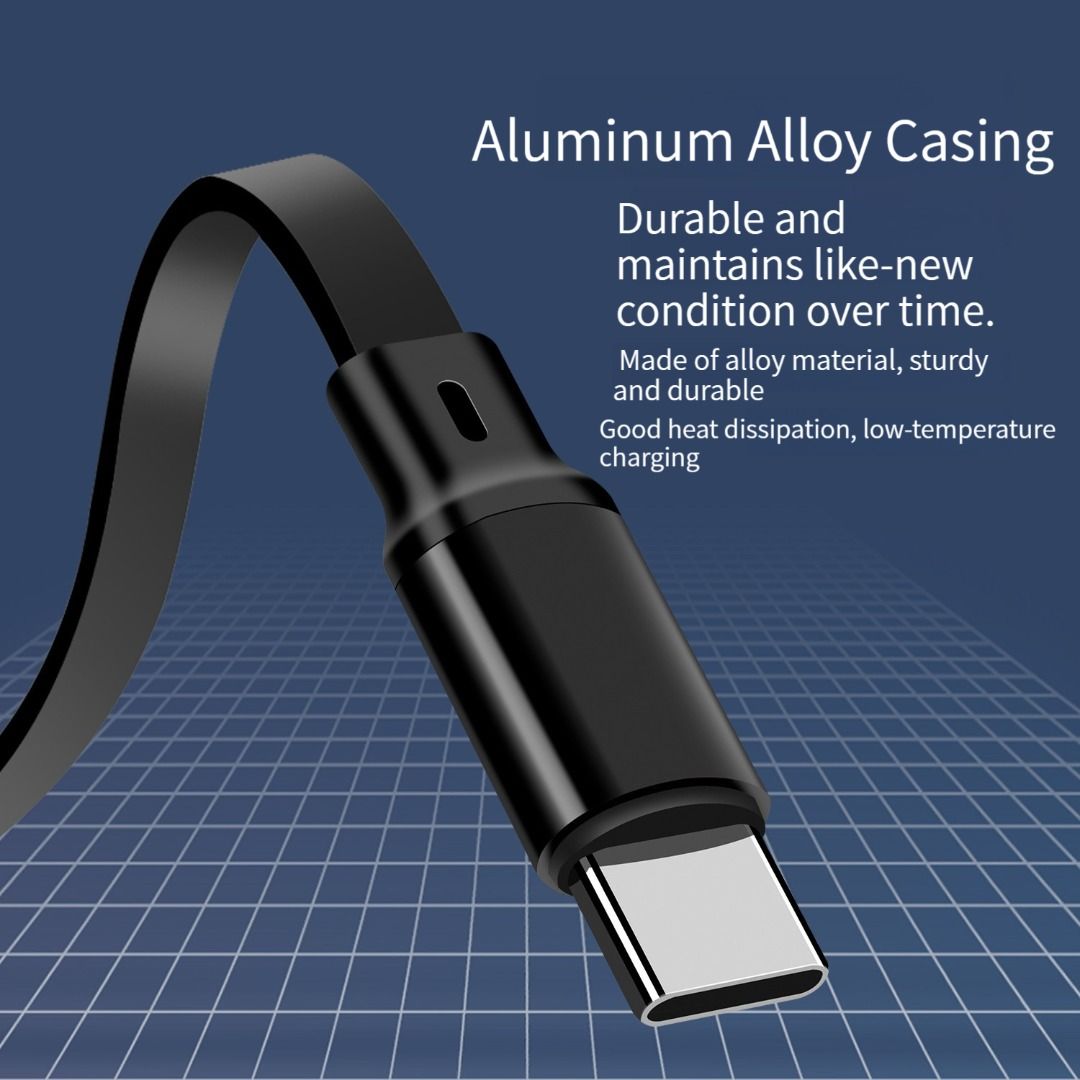 Multi-function 3 in 1 retractable mobile phone data cable, Mobile ...