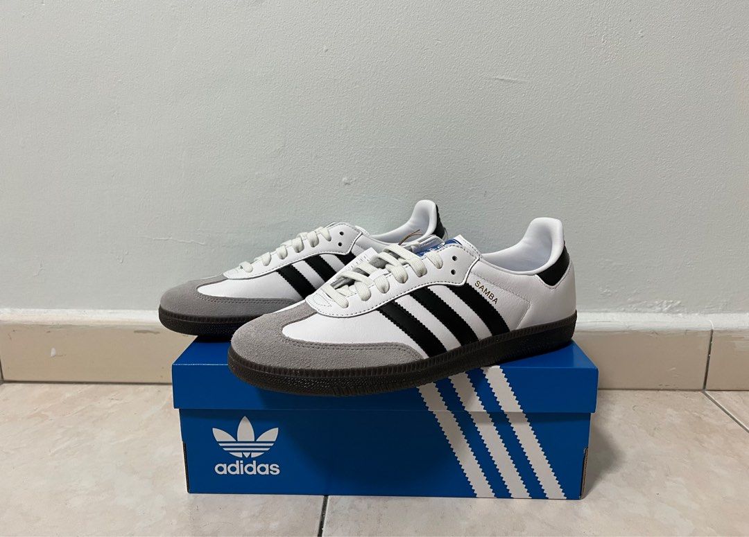 [Multiple Sizes] WTS Adidas Samba OG White, Men's Fashion, Footwear ...