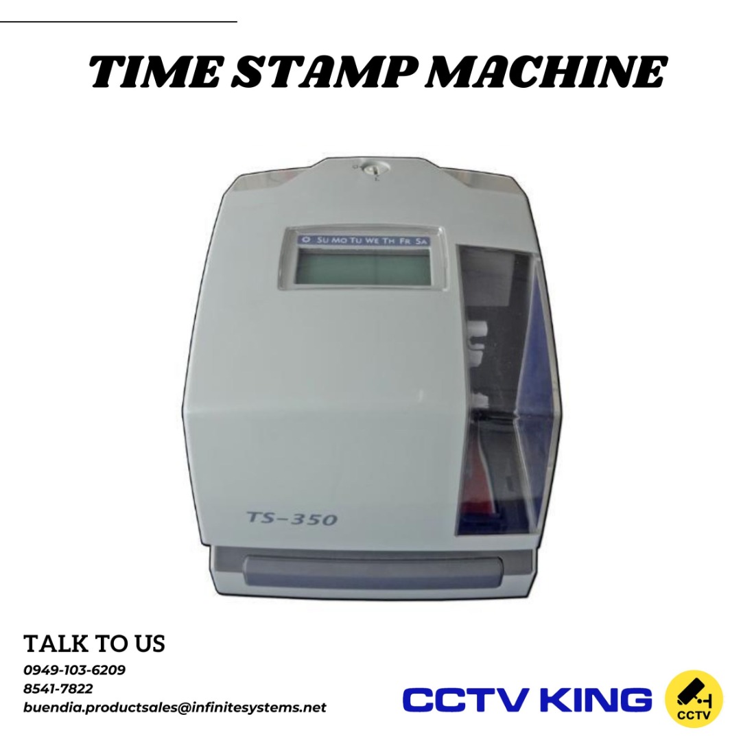 NEEDTEK TS-350 TIME STAMP, Commercial & Industrial, Construction & Building Materials on Carousell