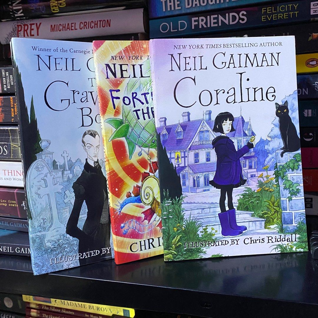 Neil Gaiman Book Set, Hobbies & Toys, Books & Magazines, Fiction & Non ...