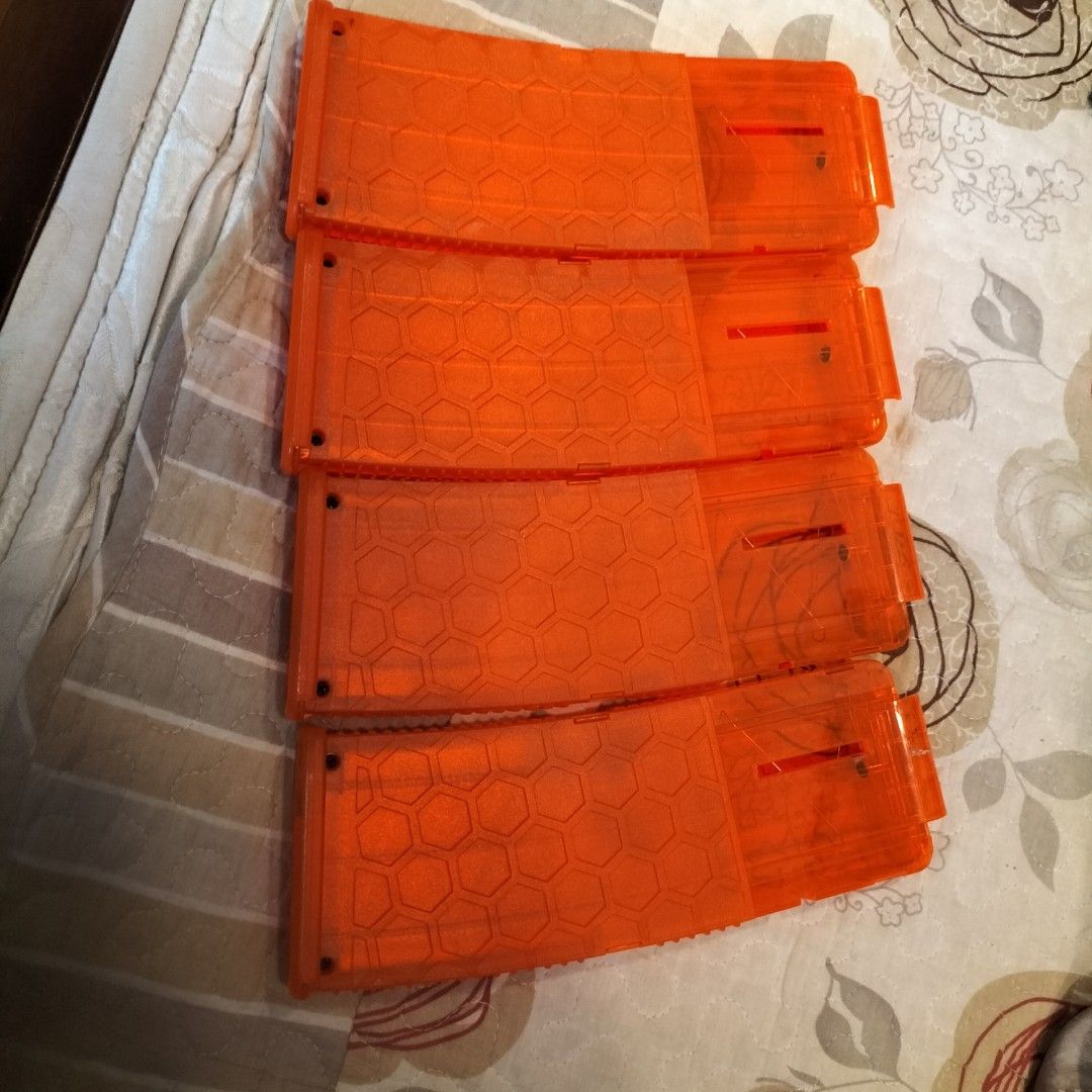 Nerf Gun Magazines, Hobbies & Toys, Toys & Games on Carousell