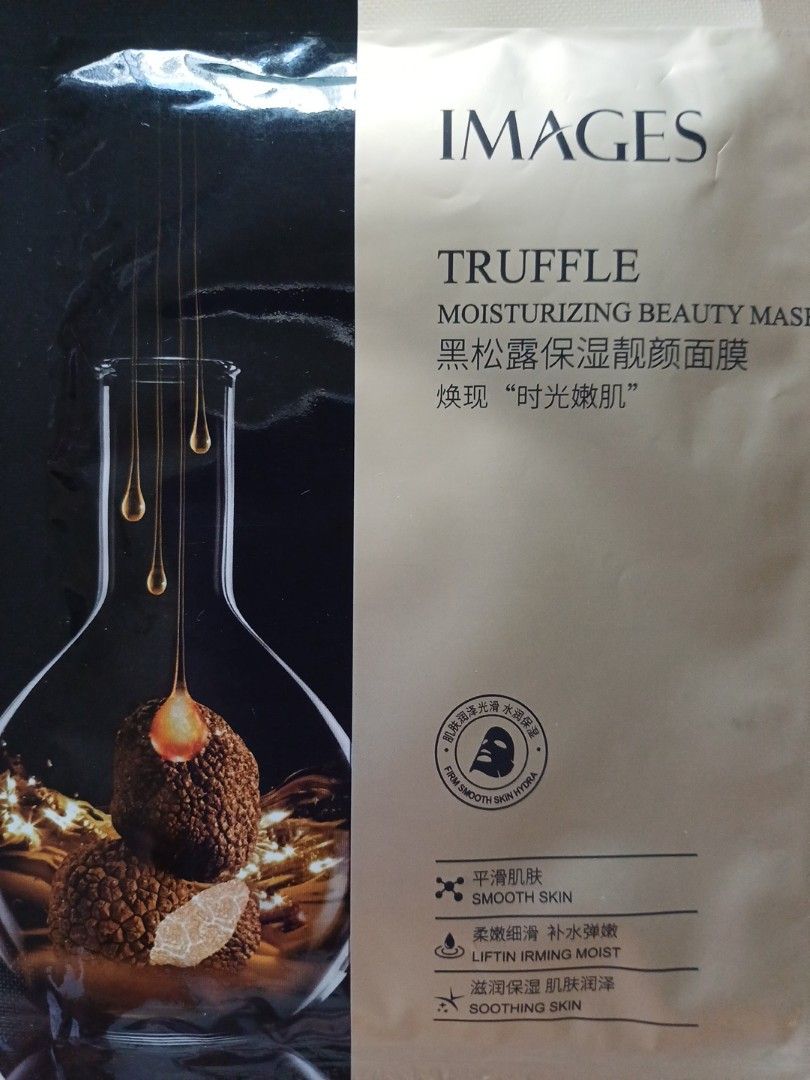 Nicotinamide and truffle facial masks, Beauty & Personal Care, Face ...