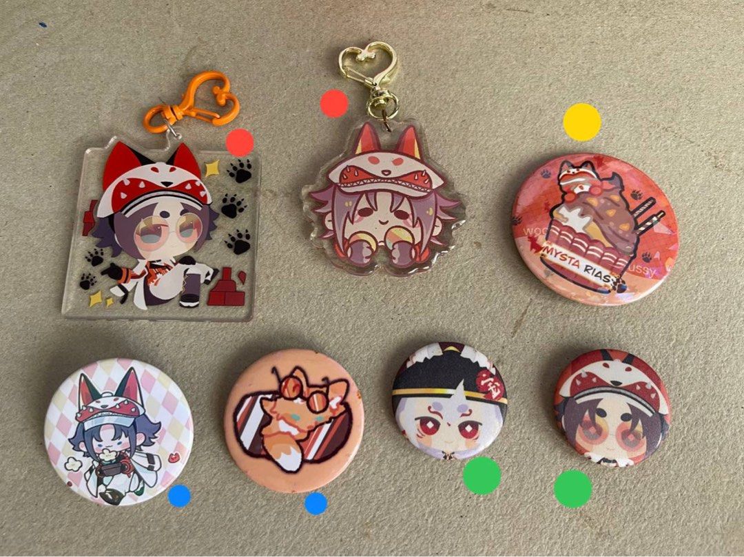 Nijisanji EN Mysta Rias goods, Hobbies & Toys, Memorabilia ...