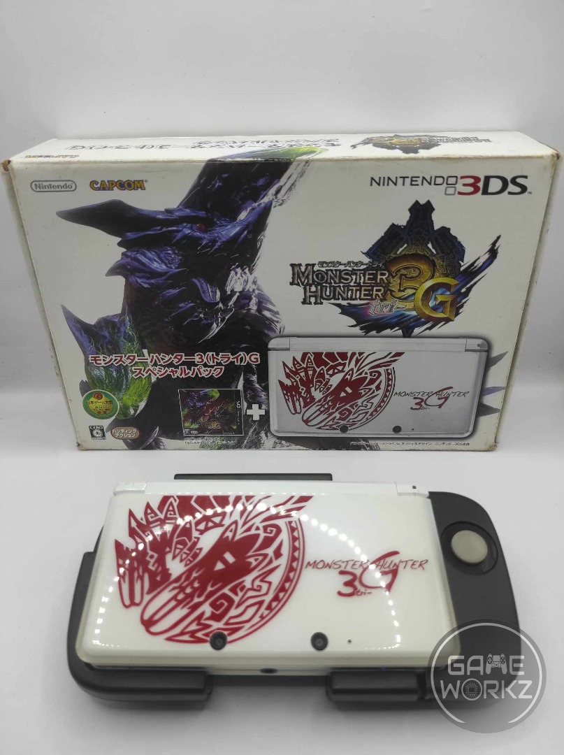Nintendo 3DS Monster Hunter 3G Special Edition on Carousell