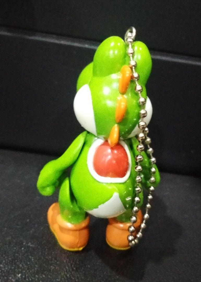 Nintendo Super Mario Swing Mascot Ver. 2 Yoshi Keychain, Hobbies & Toys ...