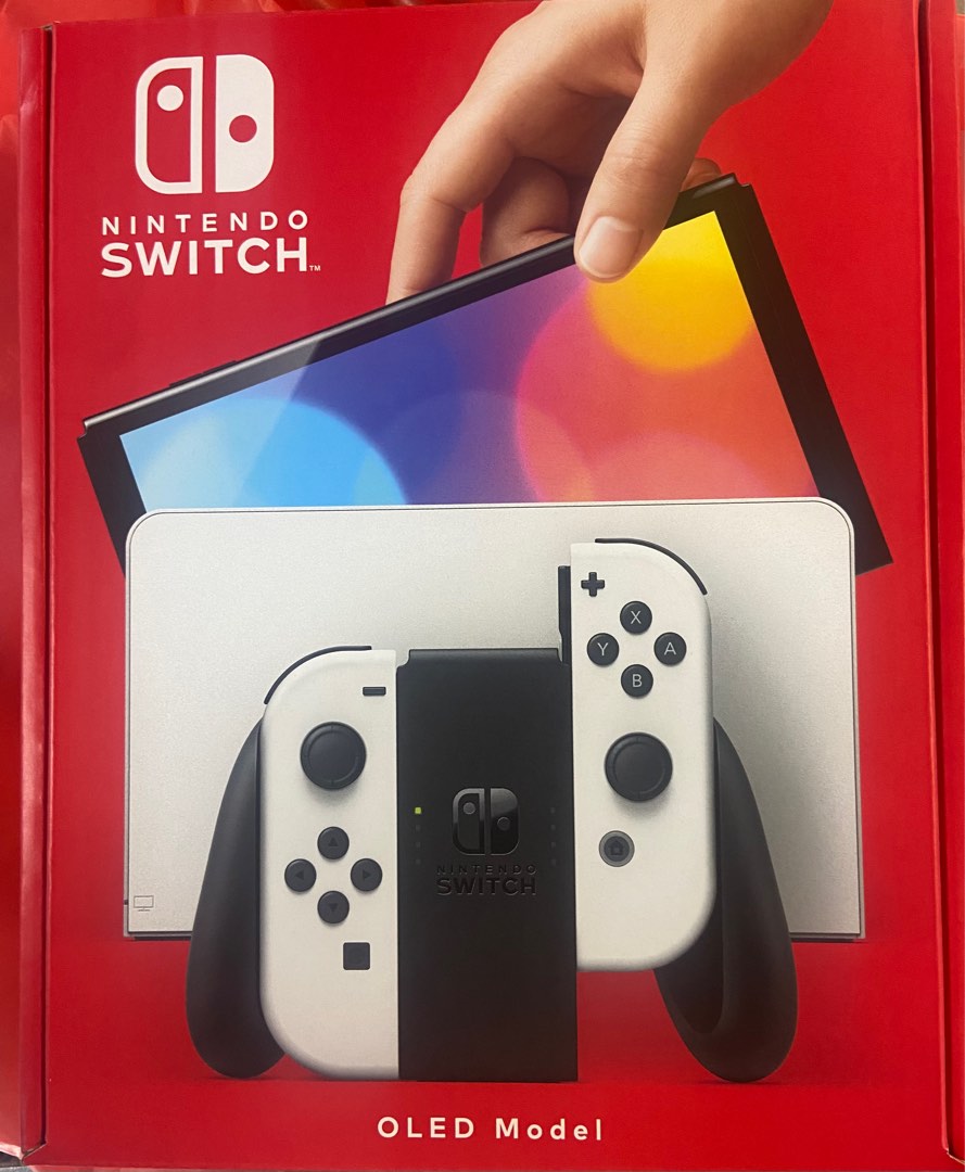 Nintendo Switch OLED white, Video Gaming, Video Game Consoles, Nintendo ...