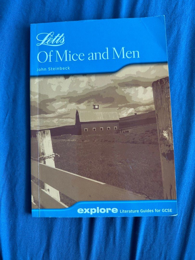 Of Mice and Men revision guide GCSE, 興趣及遊戲, 書本 & 文具, 教科書 - Carousell