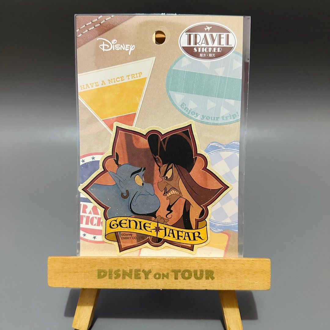 Official Ensky Disney Aladdin Travel Sticker - Php 95 each, Hobbies ...