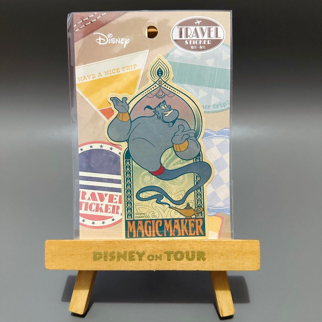 Official Ensky Disney Aladdin Travel Sticker - Php 95 each, Hobbies ...