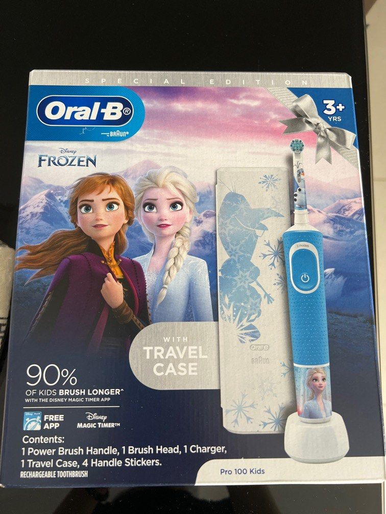 Oral-B Frozen toothbrush, Beauty & Personal Care, Oral Care on Carousell