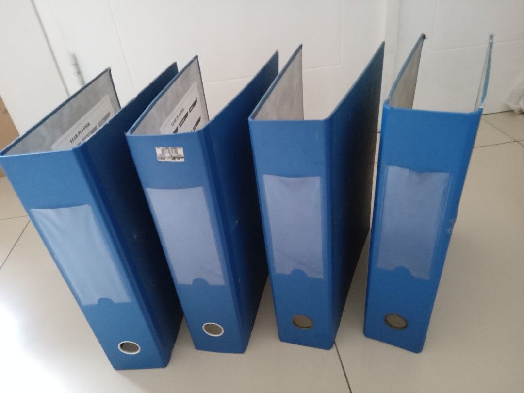 Ordner - map penyimpanan dokumen ukuran A4, Buku & Alat Tulis, Alat ...