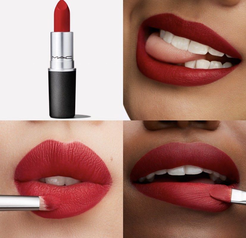 Original MAC Cosmetics Ruby Woo Retro Matte Lipstick, Beauty & Personal ...