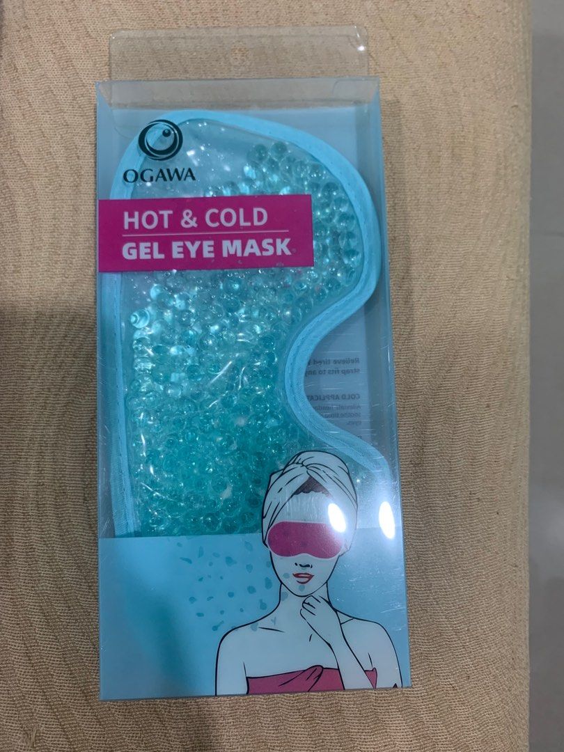 Original Ogawa Hot & Cold Gel Eye Mask, Beauty & Personal Care, Vision ...