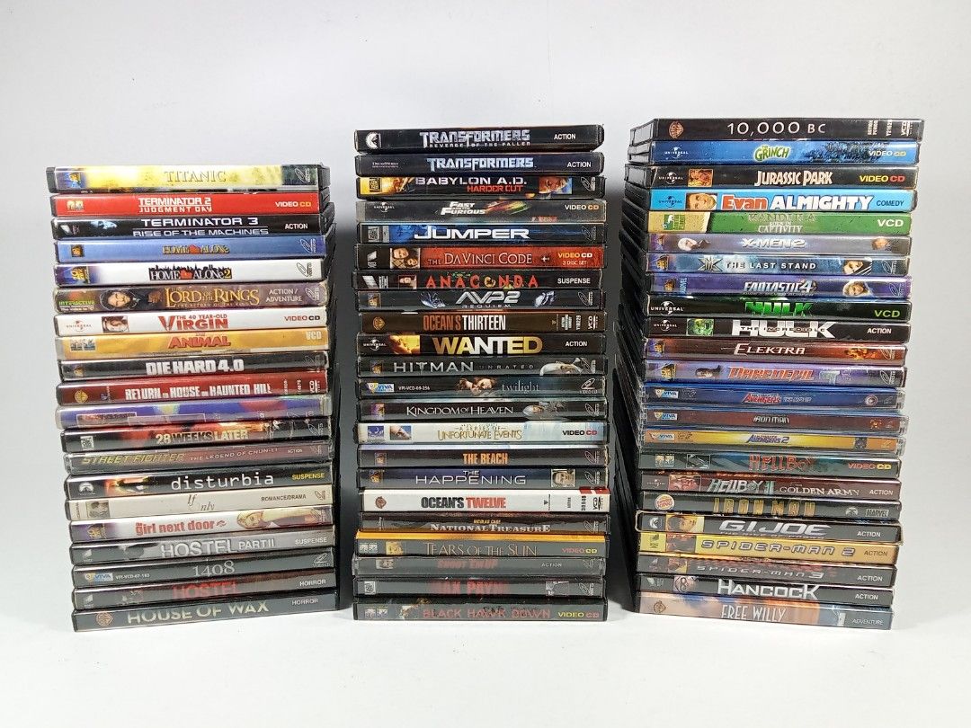 Original VCD Movies take all on Carousell