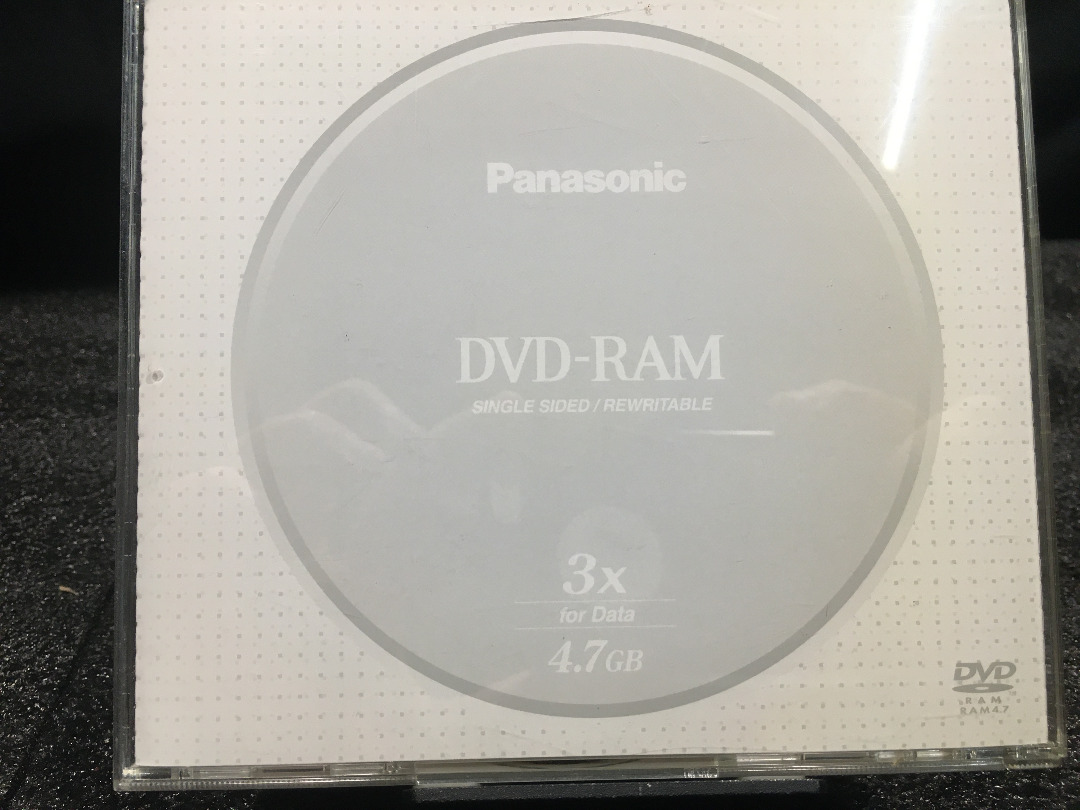 Panasonic DVD-RAM Disc 3X Speed 4.7GB (Rewritable), Hobbies & Toys ...
