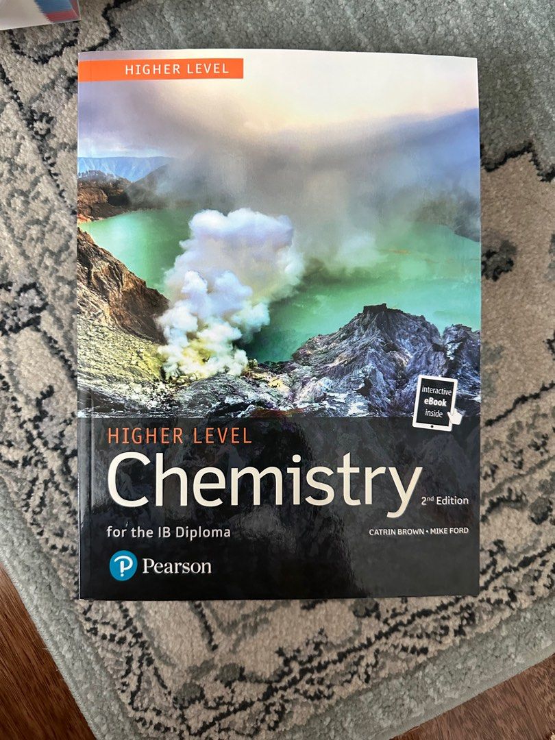 Pearson Chemistry IB HL, 興趣及遊戲, 書本 & 文具, 教科書 - Carousell