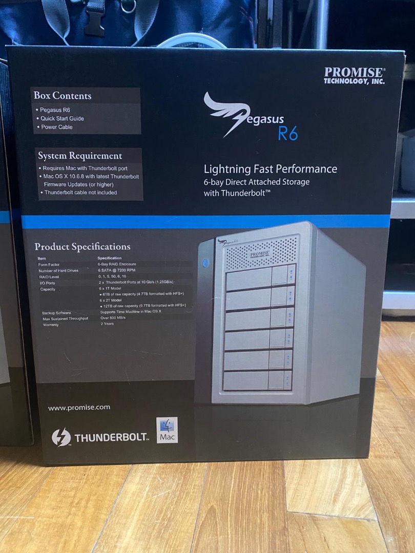 Pegasus R6 and R4, Computers & Tech, Parts & Accessories, Hard Disks ...