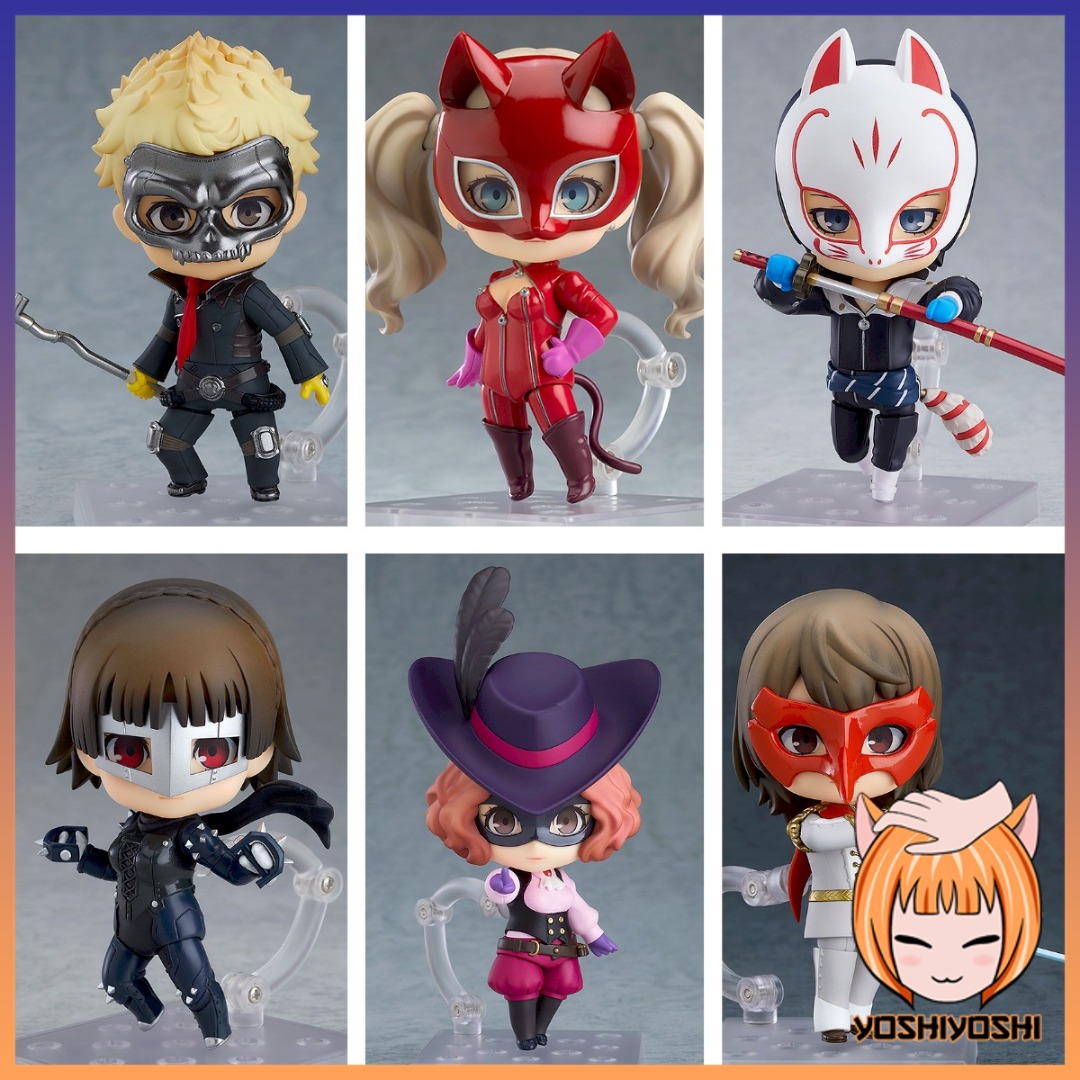 Instock PERSONA 5 Nendoroid Ryuji Sakamoto/ Ann Takamaki/ Yusuke ...
