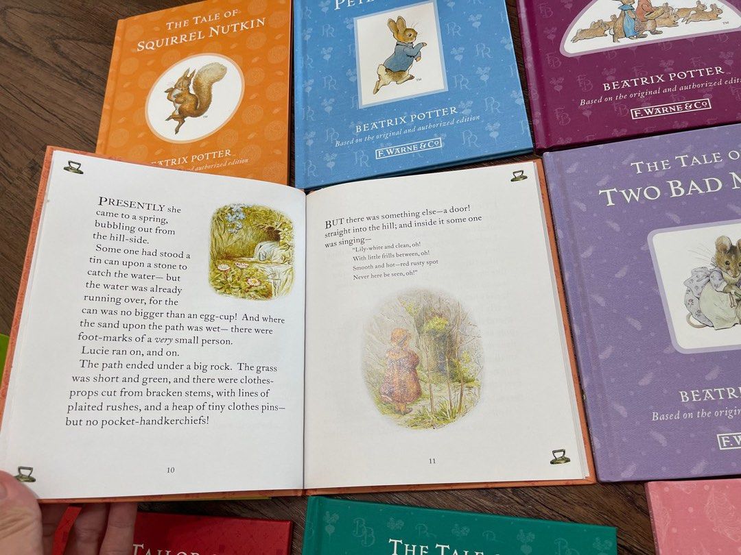 Peter Rabbit Library- set of 10 books, Hobbies & Toys, Books ...