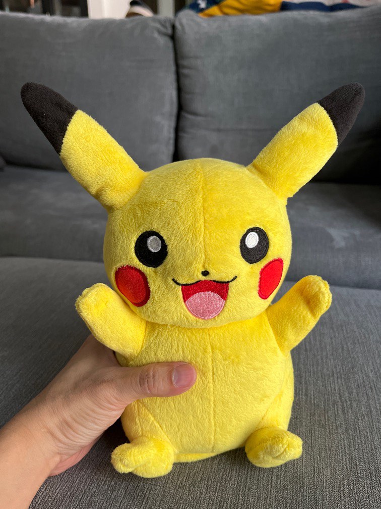 Pikachu Tomy talking sound toy, Hobbies & Toys, Toys & Games on Carousell
