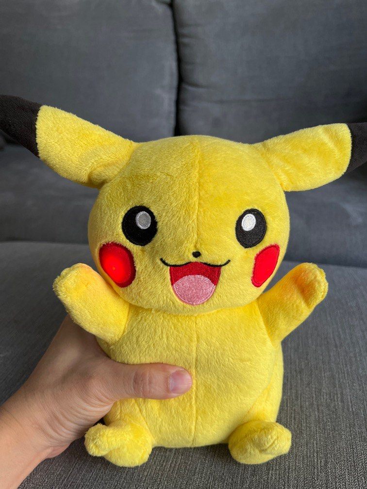 Pikachu Tomy talking sound toy, Hobbies & Toys, Toys & Games on Carousell