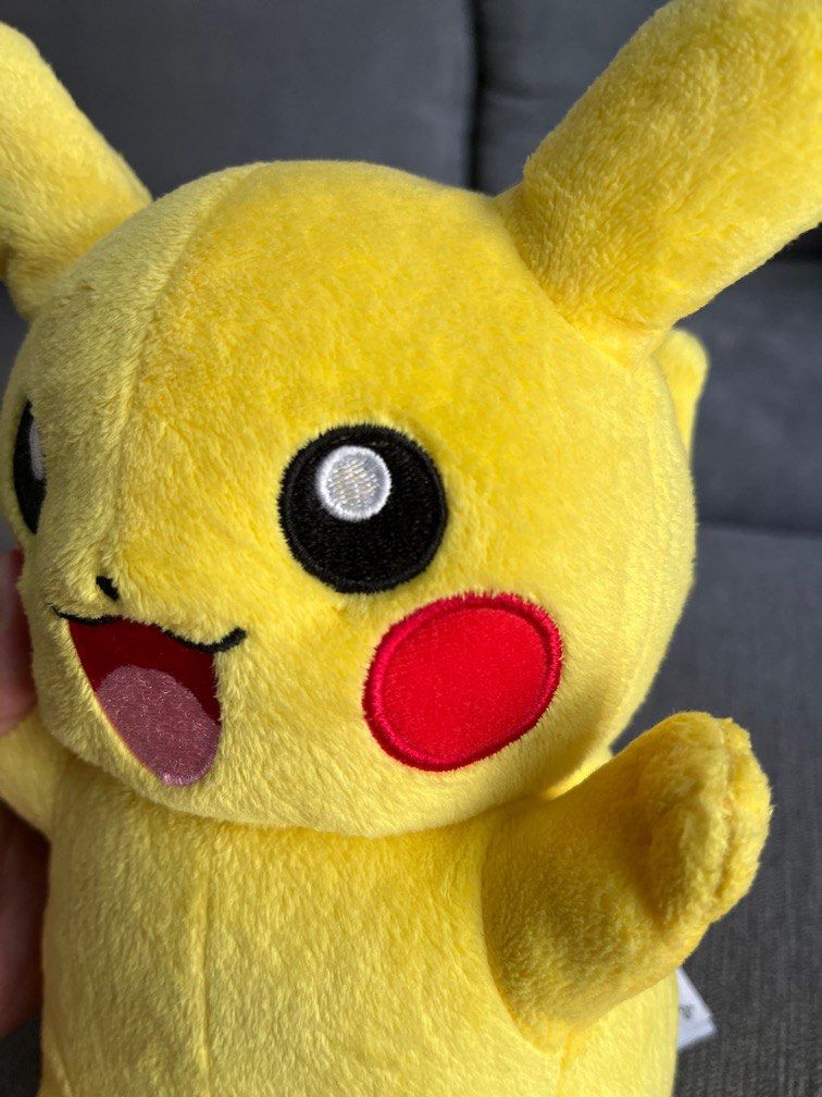 Pikachu Tomy talking sound toy, Hobbies & Toys, Toys & Games on Carousell