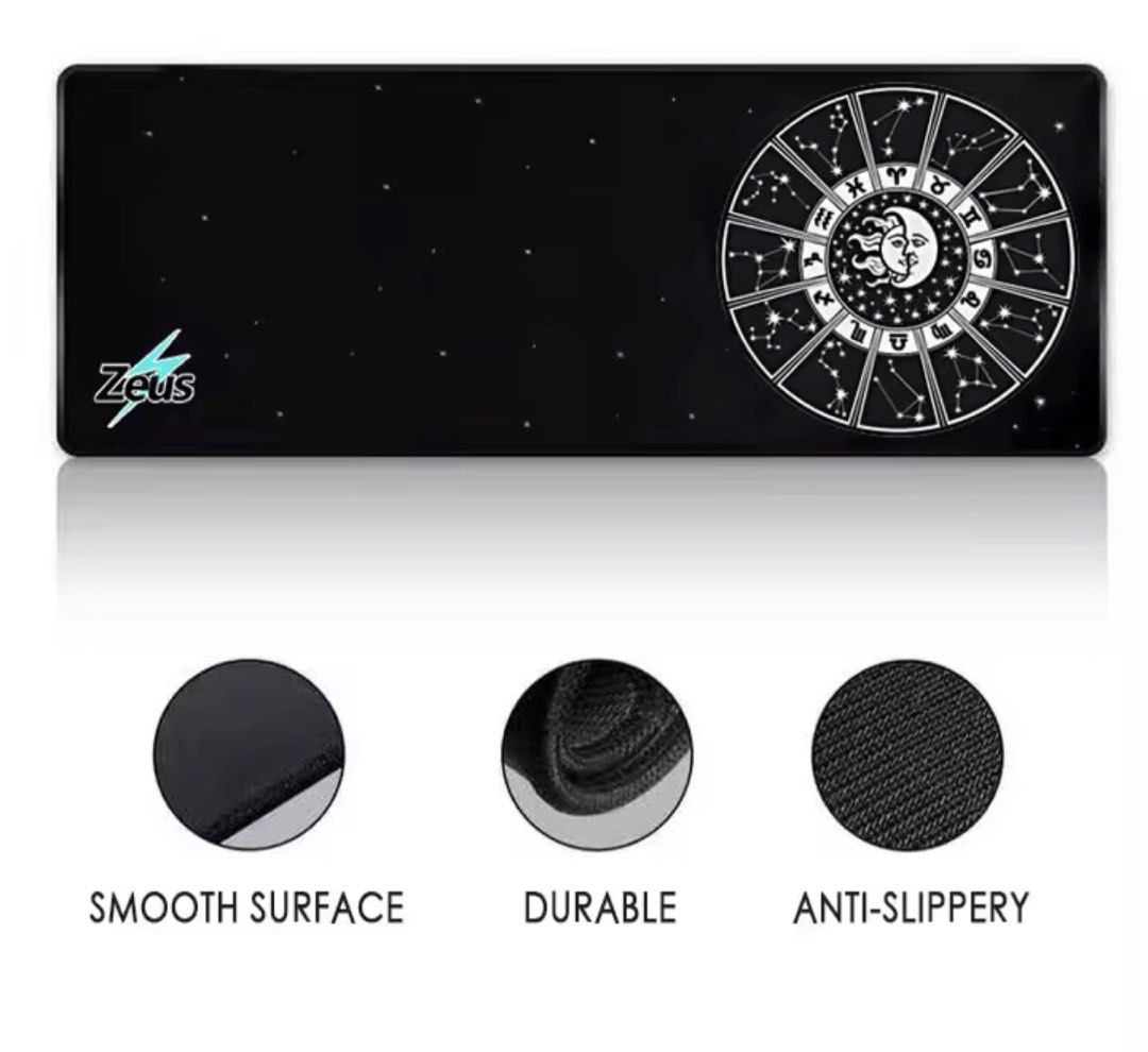 Planisphere / Astrology Gaming Extended Mouse Pad 80x30, Computers & Tech, Parts & Accessories ...