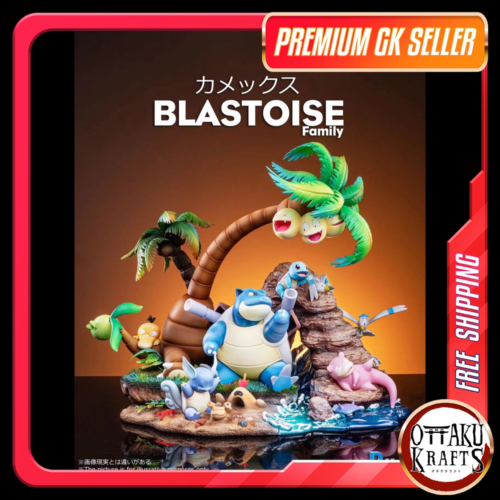 Pokemon | Blastoise Family | Pc Studio【PO - FREE Shipping】| GK Figure ...