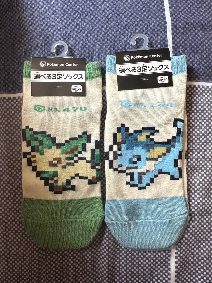 Pokemon Center Eeveelution Socks, Men's Fashion, Watches & Accessories ...