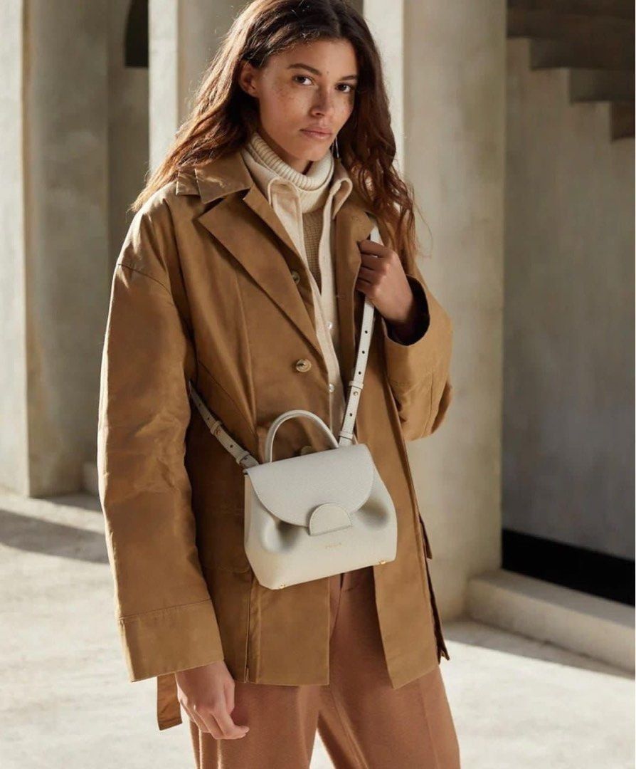 Polene Numero Uno Mini Chalk, Barang Mewah, Tas & Dompet di Carousell