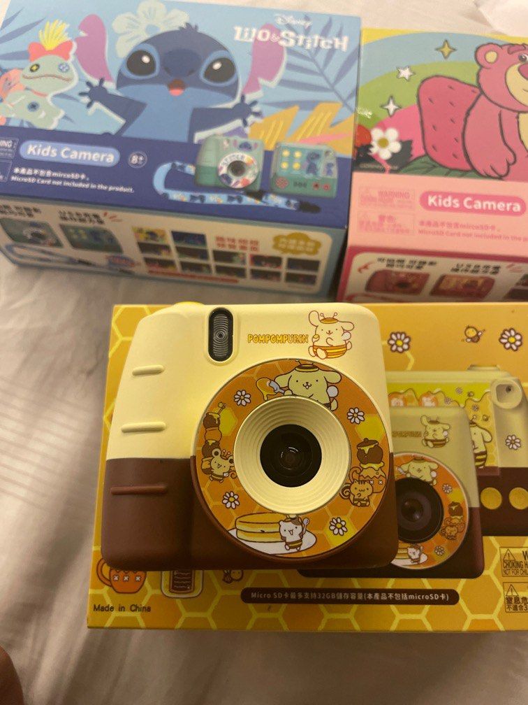 Pompompurin cute digital camera, Photography, Cameras on Carousell