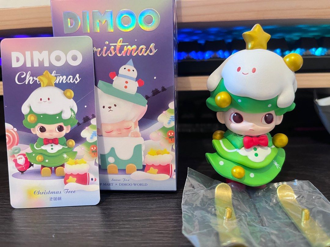 POP MART,DIMOO CHRISTMAS SERIES/HOMEBODY,SKULLPANDA CITY OF NIGTH ...