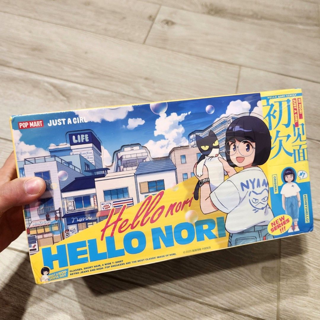 Popmart Hello Nori Series Blind Box Full Set of 12 New & Sealed, Hobbies & Toys, Toys & Games on ...