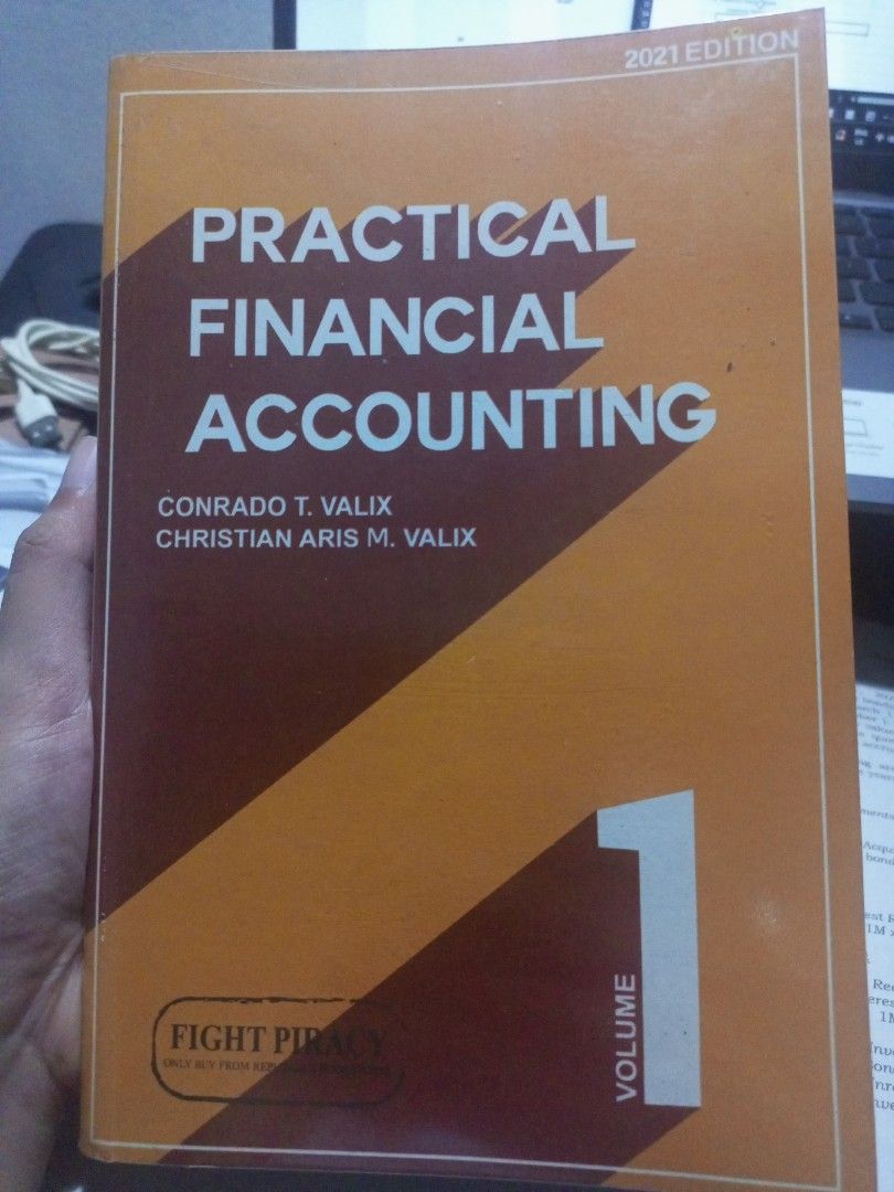 Practical Financial Accounting Vol.1 Valix, Hobbies & Toys, Books ...