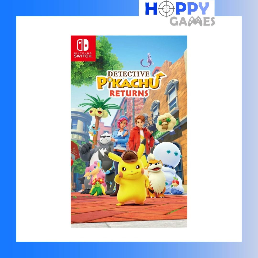 Pre-order Detective Pikachu Returns Nintendo Switch [Release Date: 6th ...