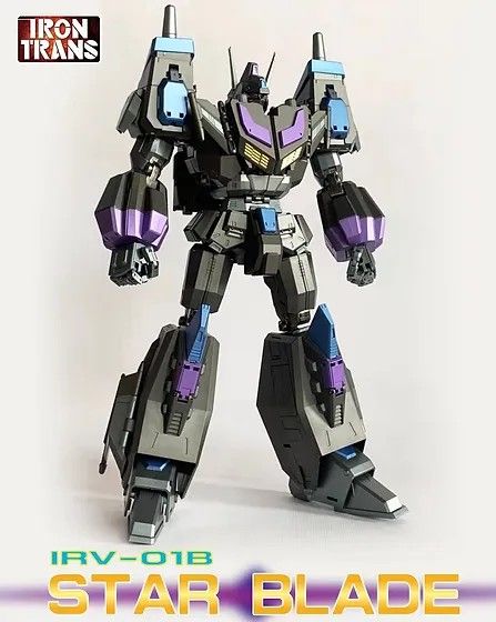 [Pre-order] Iron Trans IR-V01B Star Blade Black Version Limited Edition, Hobbies & Toys, Toys ...