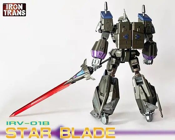 [Pre-order] Iron Trans IR-V01B Star Blade Black Version Limited Edition ...