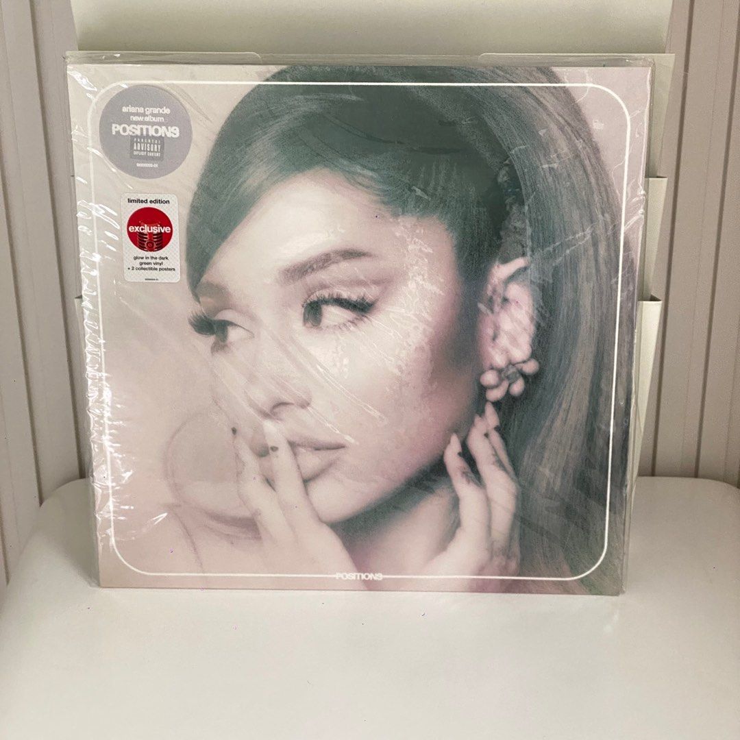 [pre-owned] positions ariana grande vinyl target exclusive album glow ...