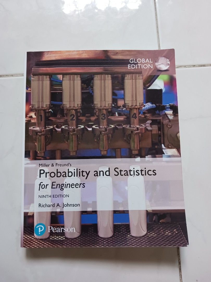 Probability and Statistics for Engineers, Hobbies & Toys, Books ...