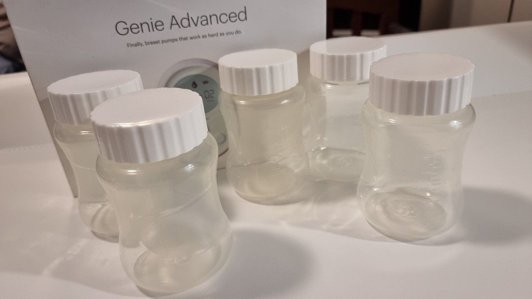 Pumpables Genie Advanced Portable Breast Pump, Babies & Kids, Nursing ...