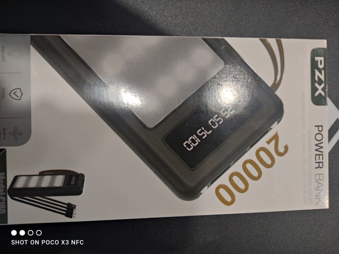 PZX POWERBANK C160 20,000amh on Carousell