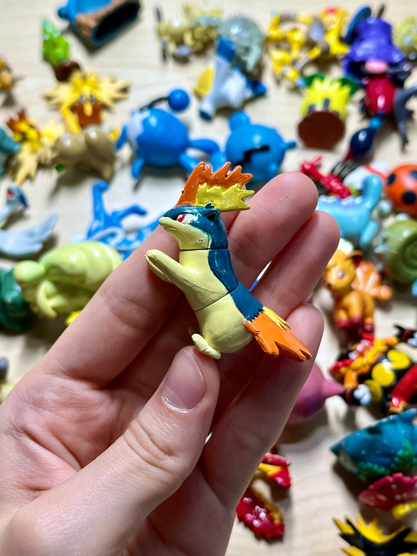 Quilava Pokemon Figure, Hobbies & Toys, Toys & Games on Carousell