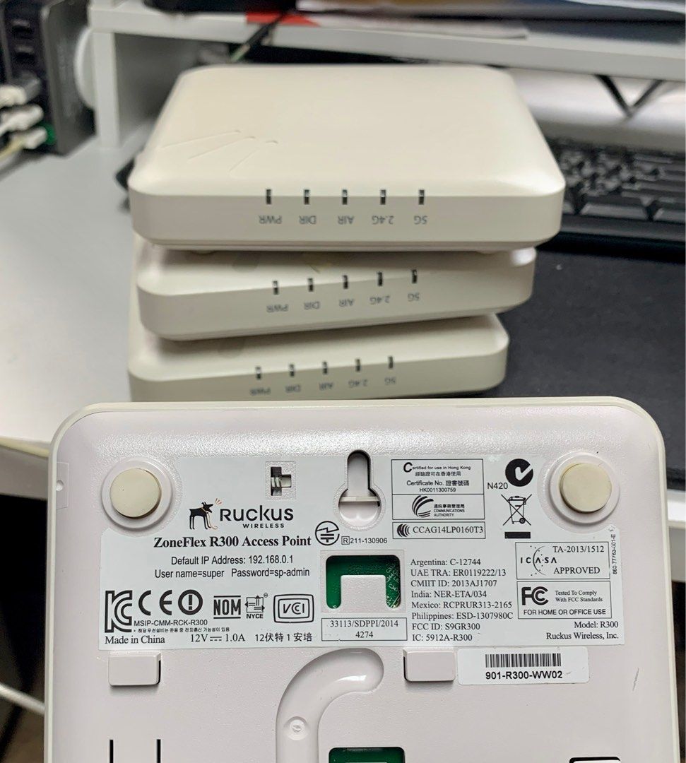 Ruckus ZoneFlex R300 901-R300-WW02| COMPUTER, 電腦＆科技, 電腦周邊及配件, Wifi及上網相關 ...
