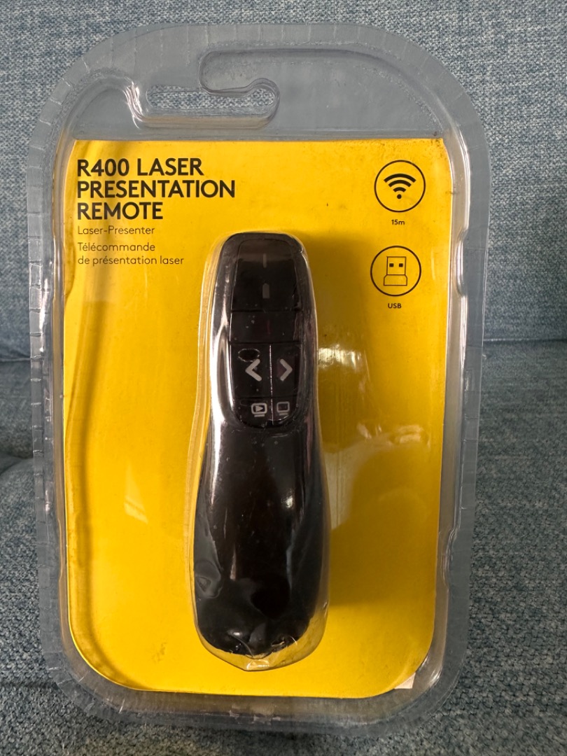R400 Laser Presentation Remote, Computers & Tech, Office & Business ...