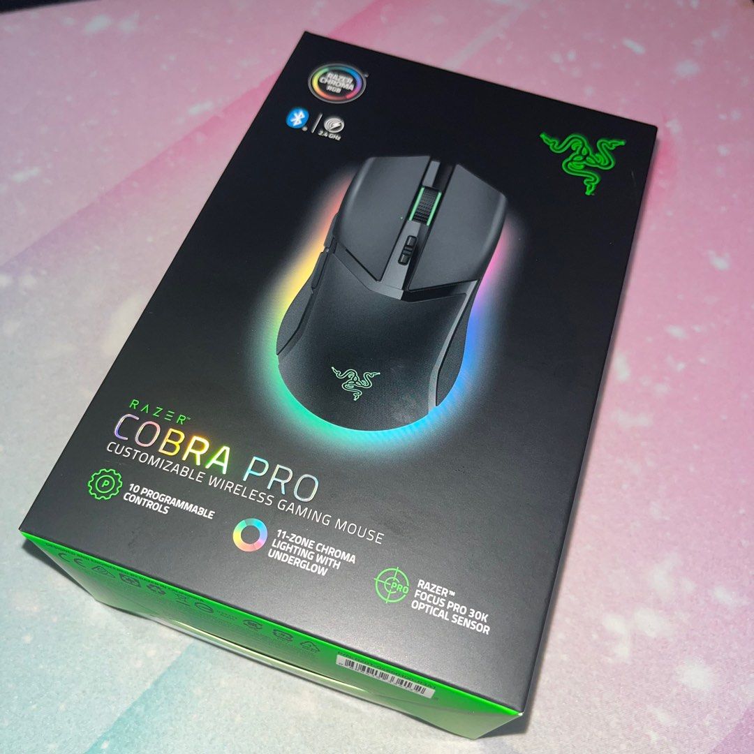 RAZER COBRA PRO Wireless, Computers & Tech, Parts & Accessories, Mouse ...